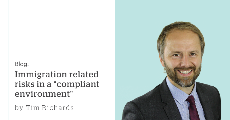 Immigration related risks in a “compliant environment" | Directors ...