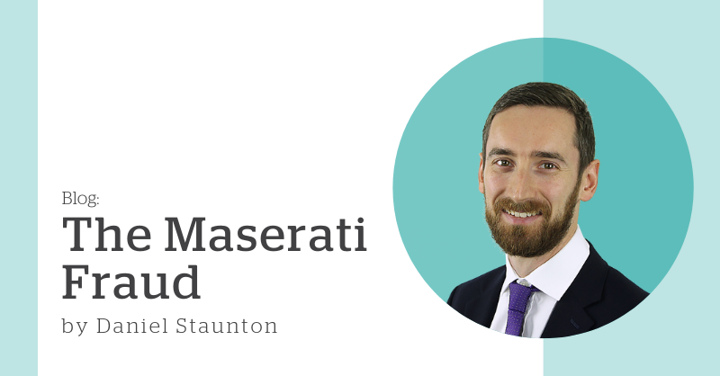 The Maserati Fraud | Dispute Resolution Law Blog | Kingsley Napley