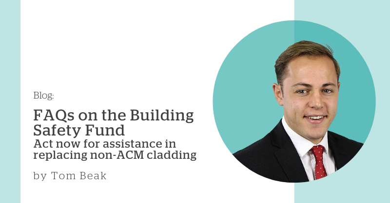 FAQs on the Building Safety Fund - act now for assistance in replacing ...