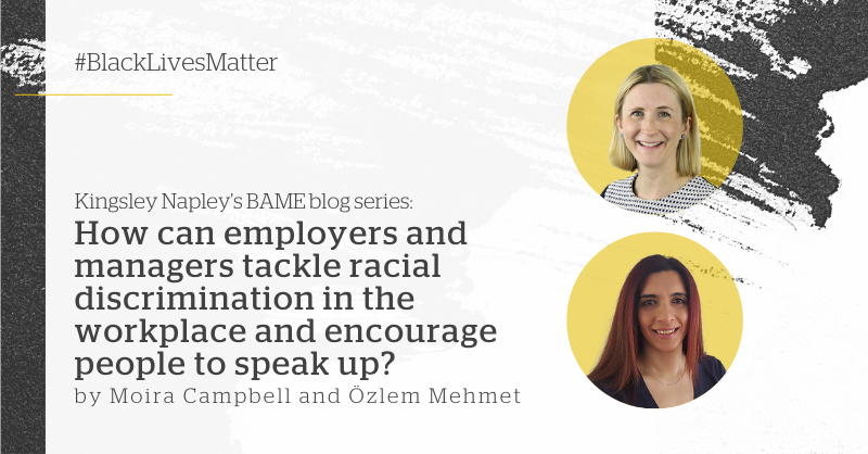 How can employers and managers tackle racial discrimination in the ...
