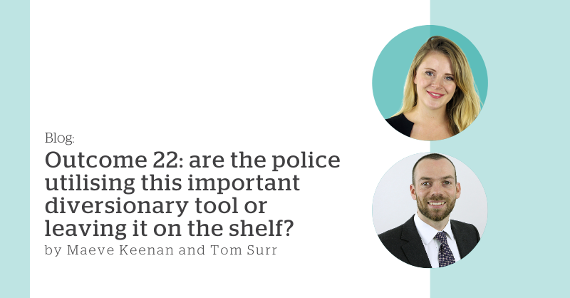 Outcome 22: are the police utilising this important diversionary tool ...
