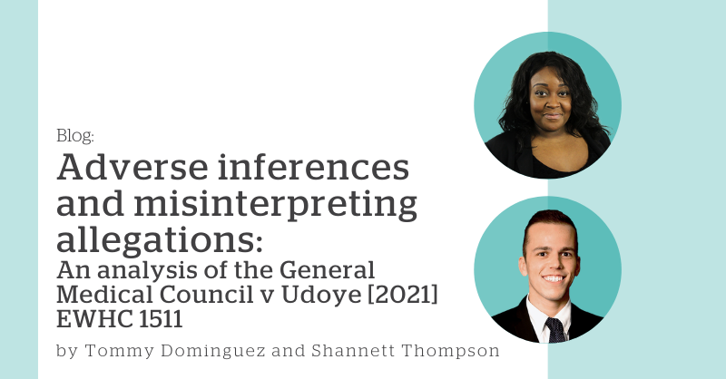 Adverse inferences and misinterpreting allegations: An analysis of the ...