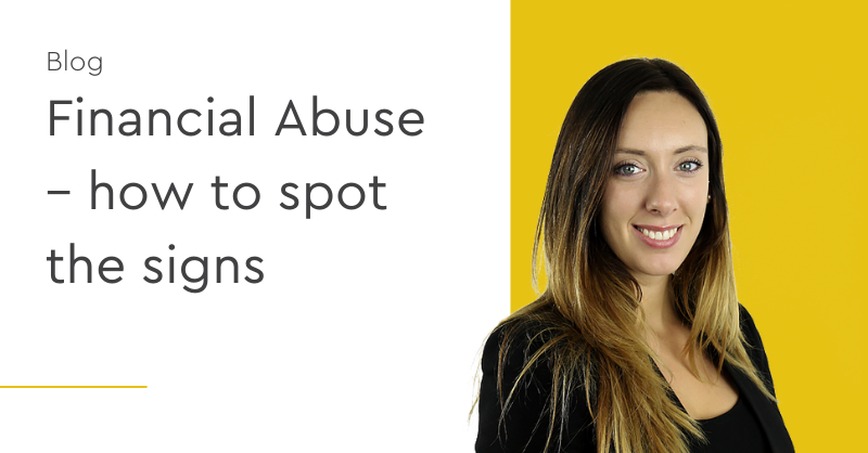 Financial Abuse – how to spot the signs | Private Client Law Blog ...