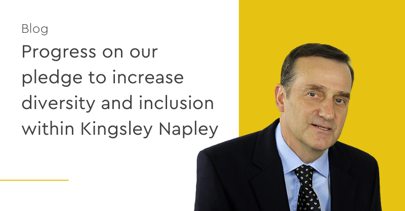Progress on our pledge to increase diversity and inclusion within ...