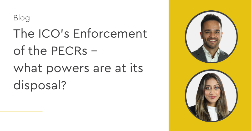 The ICO’s Enforcement of the PECRs – what powers are at its disposal ...