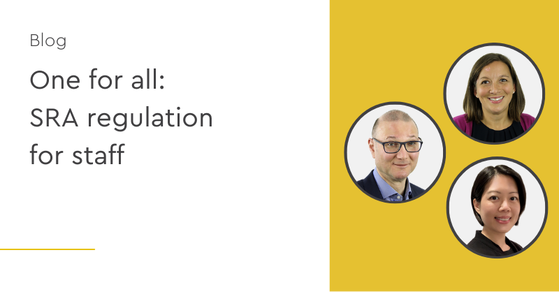 One for all: SRA regulation for staff | Employment Law Blog | Kingsley ...