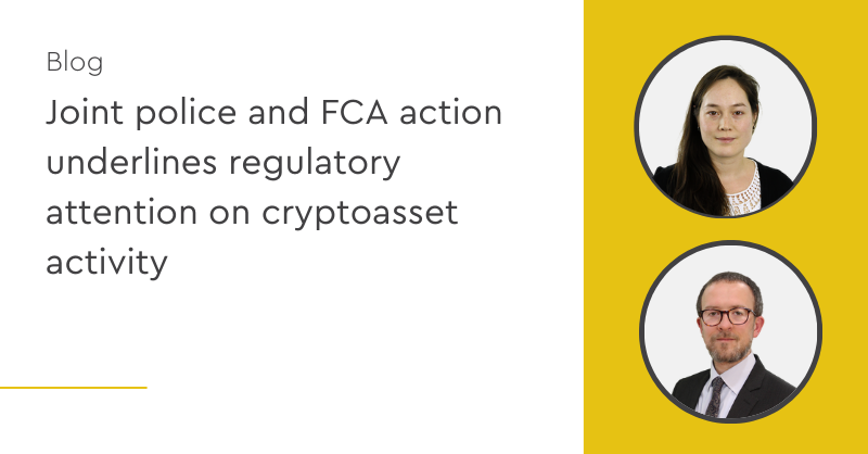 Joint police and FCA action underlines law enforcement attention on ...