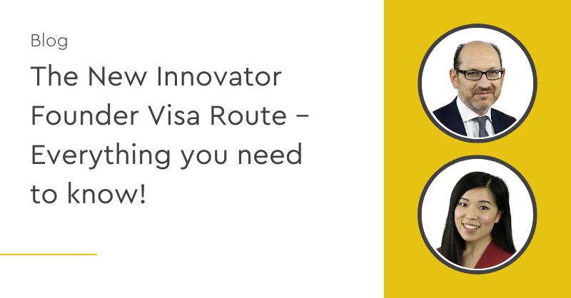 The New Innovator Founder Visa Route – Everything you need to know ...