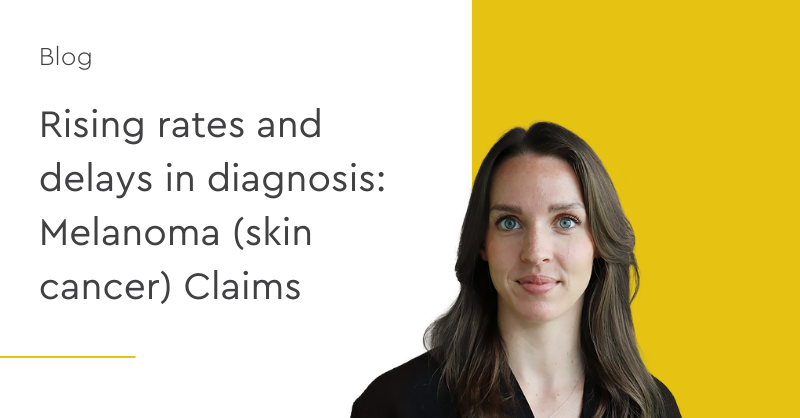 Rising rates and delays in diagnosis: Melanoma (skin cancer) Claims ...