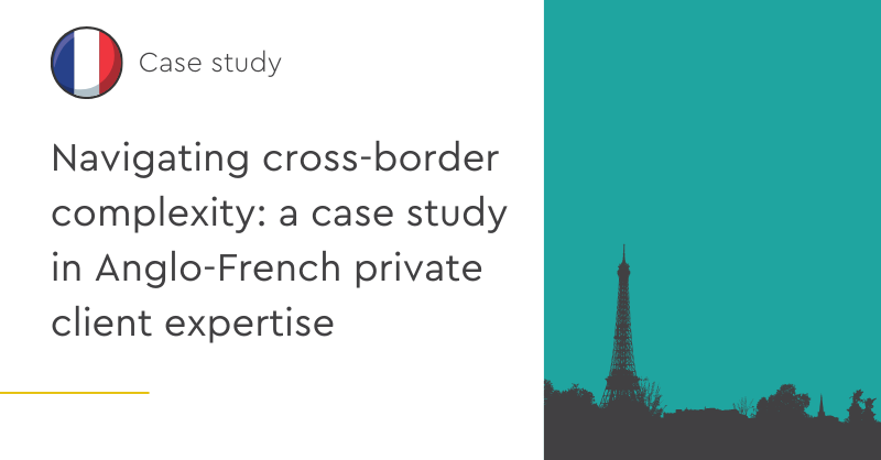 Navigating cross-border complexity: a case study in Anglo-French ...