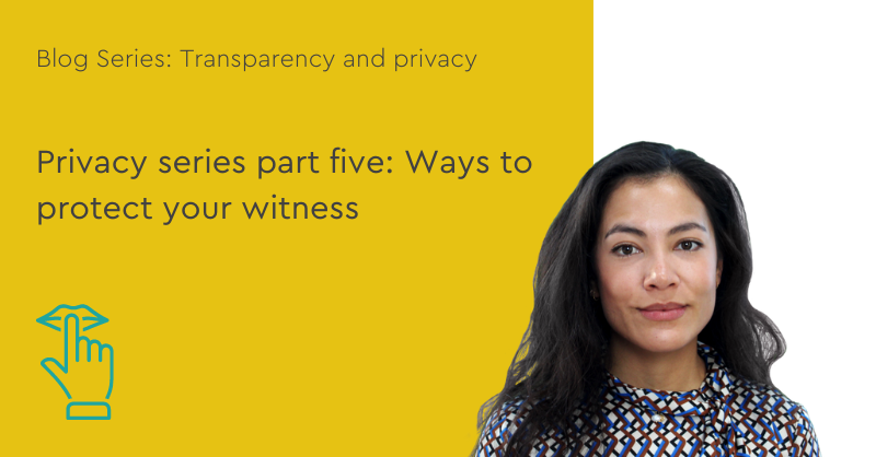 Privacy series part five: Ways to protect your witness | Dispute ...