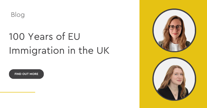 100 Years of EU Immigration in the UK | Immigration Law Blog | Kingsley ...