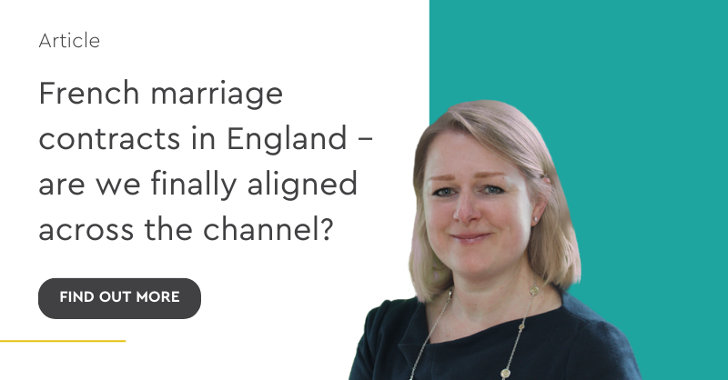 French marriage contracts in England – are we finally aligned across ...