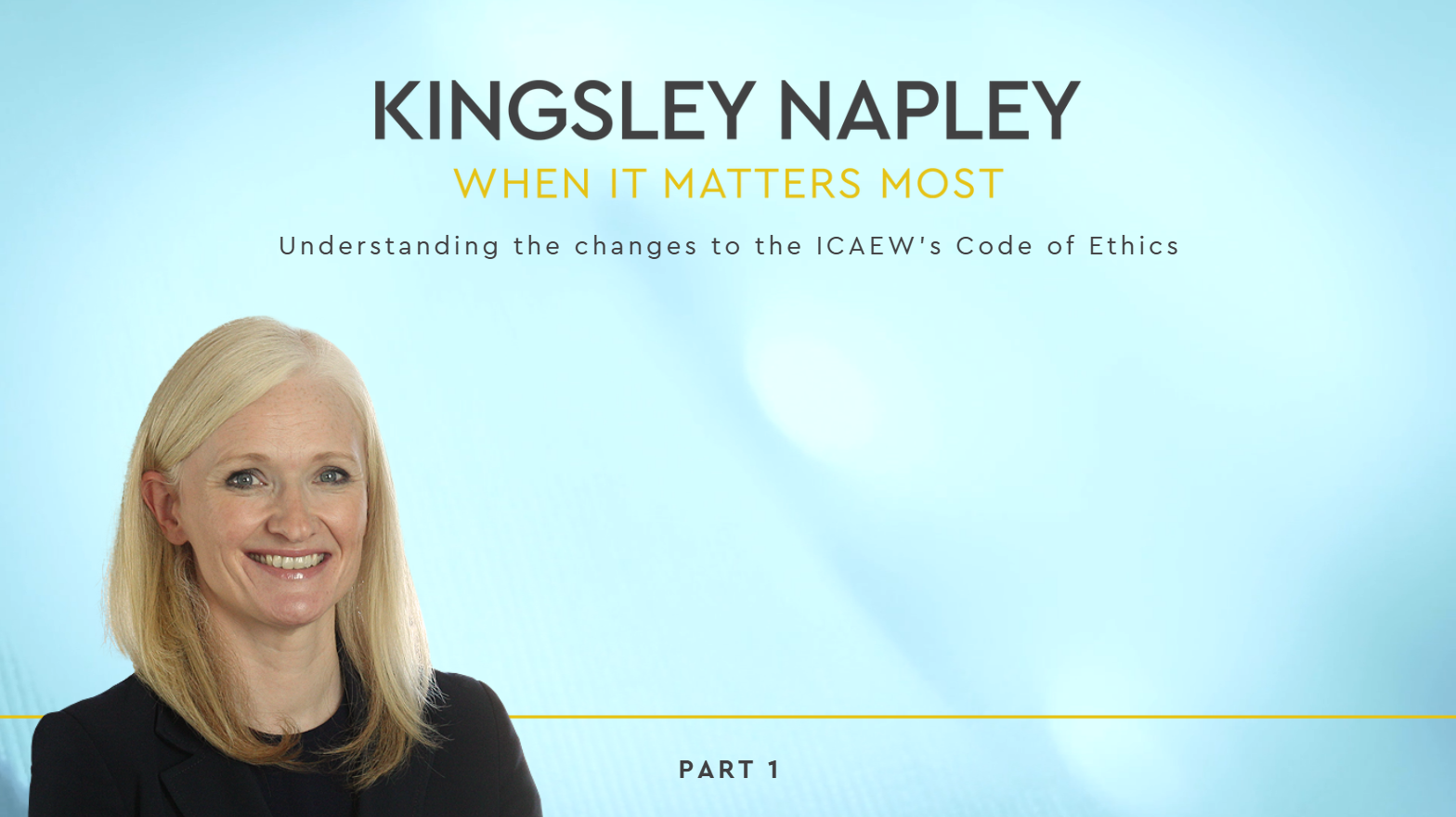 Understanding the changes to the ICAEW's Code of Ethics: key updates to ...