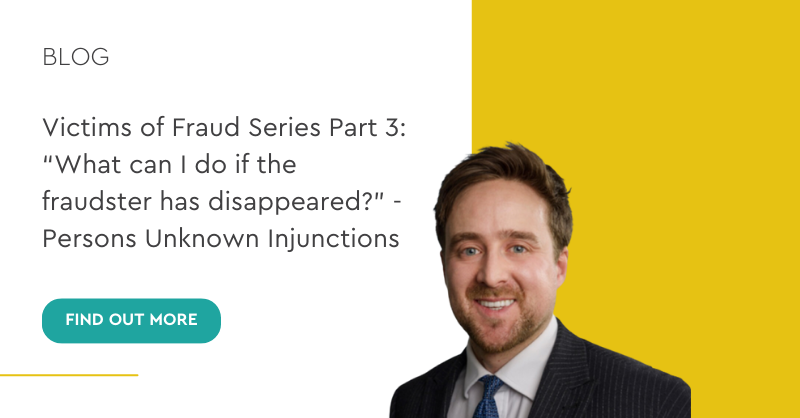 Victims of Fraud Series Part 3: “What can I do if the fraudster has ...