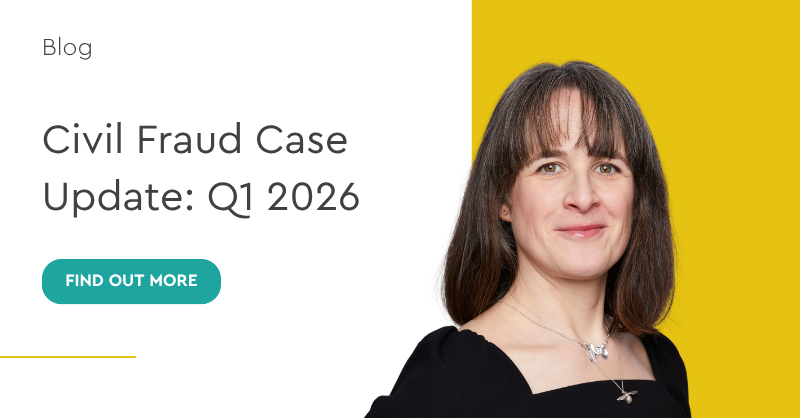 Civil Fraud Case Update: Q1 2026 | Dispute Resolution Law Blog ...