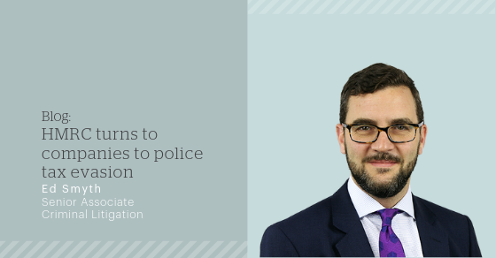 HMRC turns to companies to police tax evasion | Criminal Law Blog ...